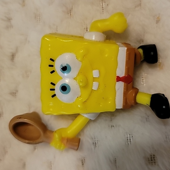 McDonald's | Toys | Spongebob Squarepants Wspoon Plastic Figure Viacom ...